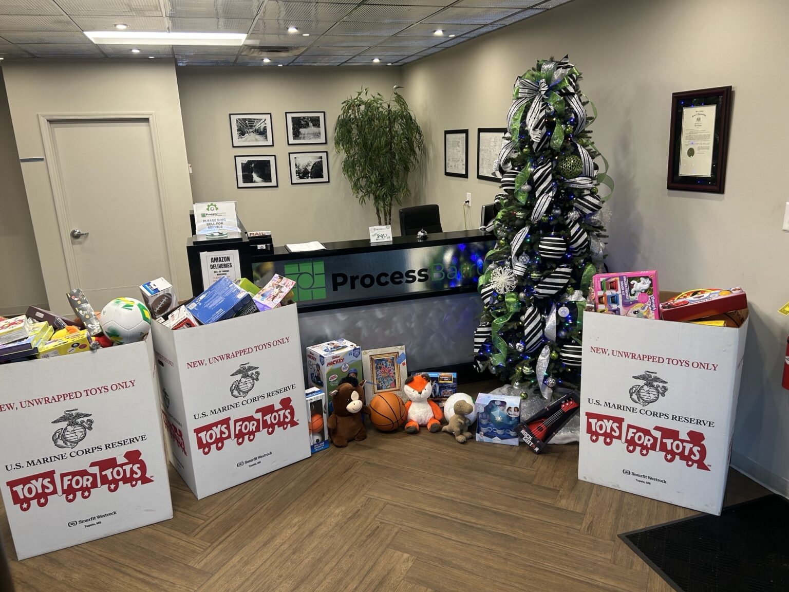 ProcessBarron Doubles Impact in 2025:Toys for Tots